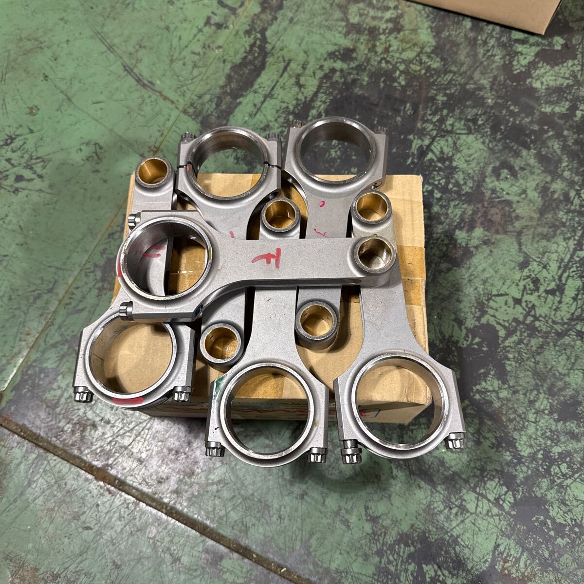 Yahoo!オークション - 2jz H断面 コンロッド メーカー不明