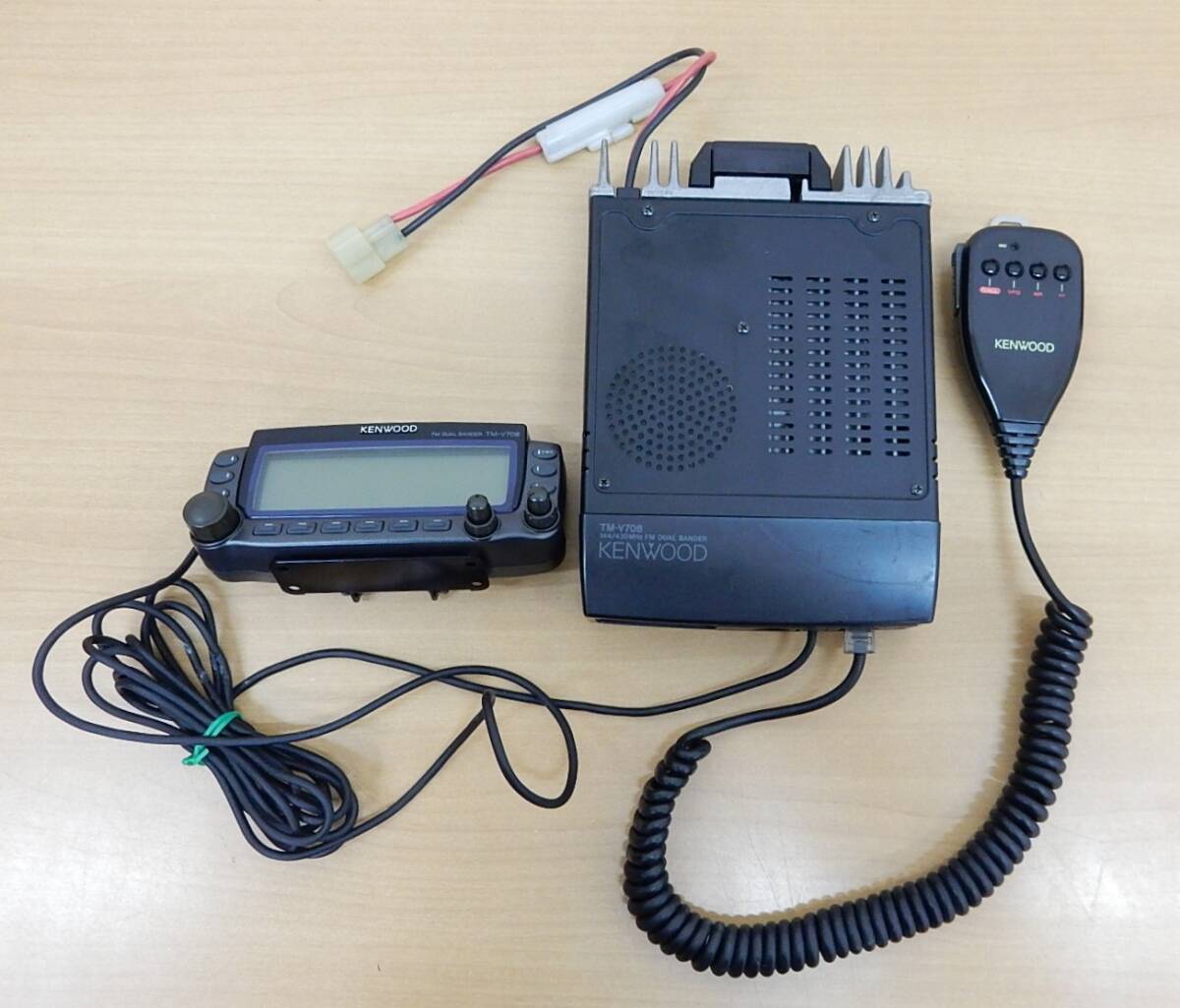 /現状品 KENWOOD ケンウッド TM-V708 144/430MHz FM デュアルバンダー トランシーバー20W機/純正マイク付き(モービル)｜売買されたオークション情報、yahooの ...