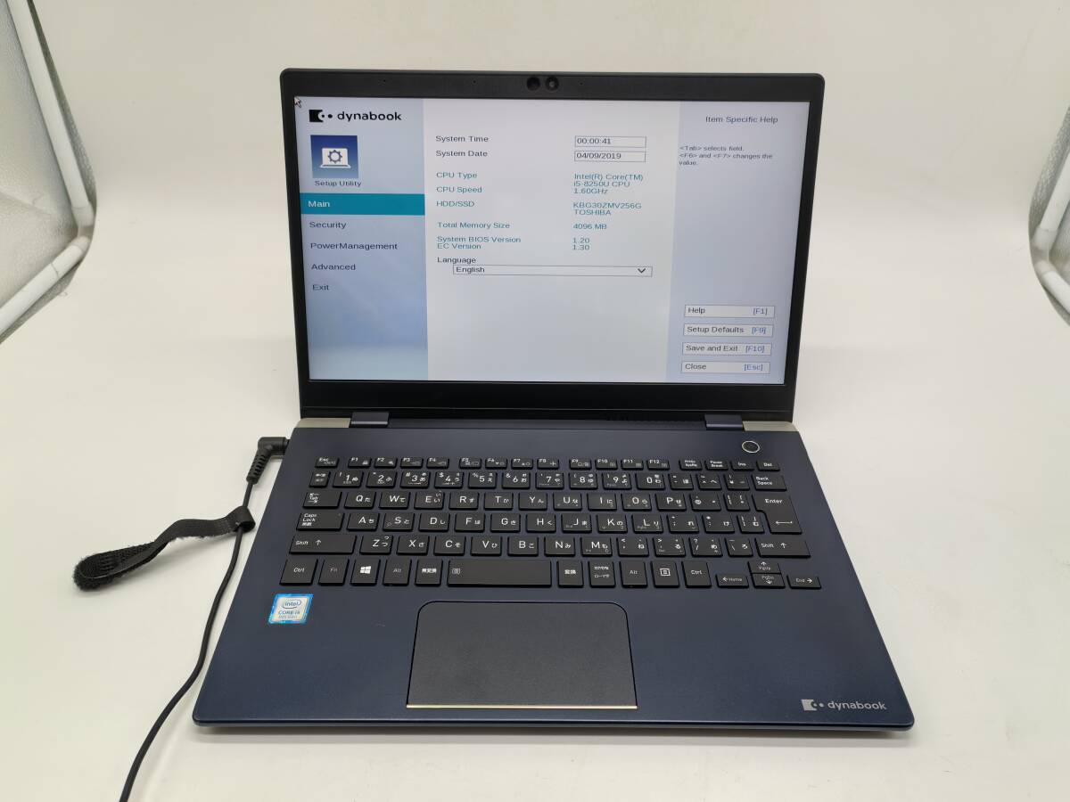 Yahoo!オークション - ジャンク／東芝 Dynabook G83 Intel Corei5-8250...