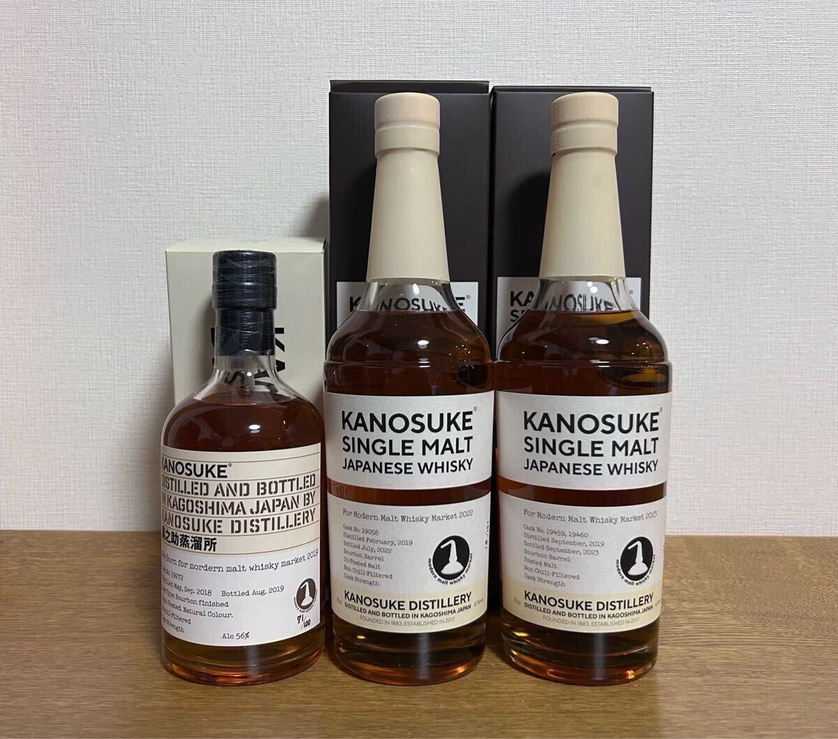 3本セット 嘉之助 MMWM 2019 2022 2023 KANOSUKE ニューボーン シングルモルト 検索 山崎 白州 響 厚岸 駒ヶ岳 津貫 秩父 三郎丸(日本)｜売買された ...