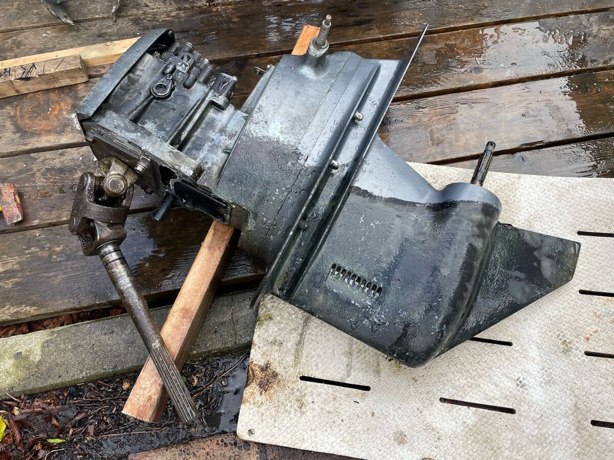 Yahoo!オークション - ヤマハUF28船内外機のドライブ 6U3 ハイチルト ...