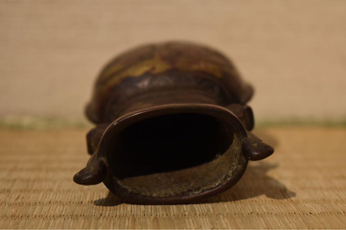 Yahoo!オークション - 【GE】Z94【コレクター所蔵品】時代 銅鍍金花瓶/...