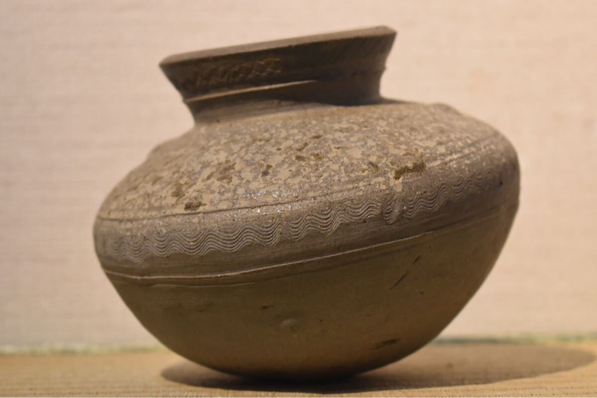 Yahoo!オークション - 【GE】Y204【コレクター所蔵品】時代 須恵器猿投...