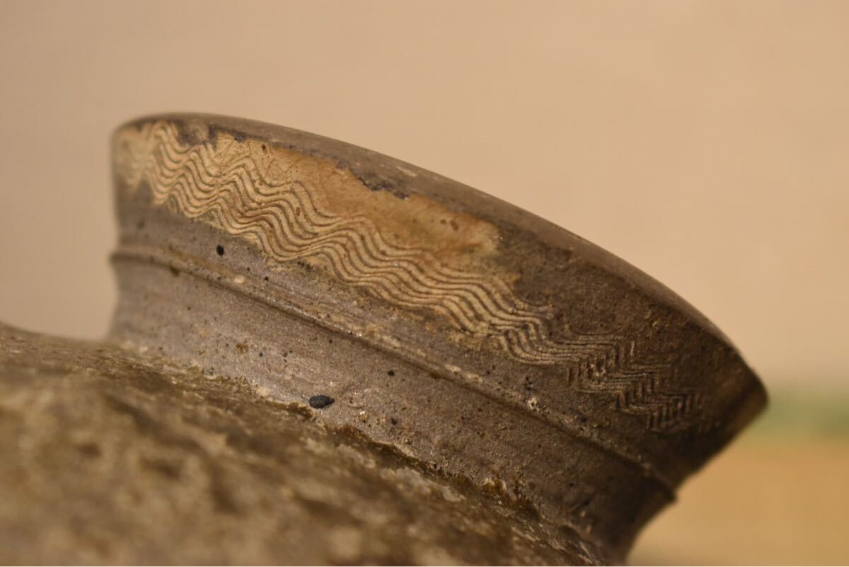 Yahoo!オークション - 【GE】Y204【コレクター所蔵品】時代 須恵器猿投...