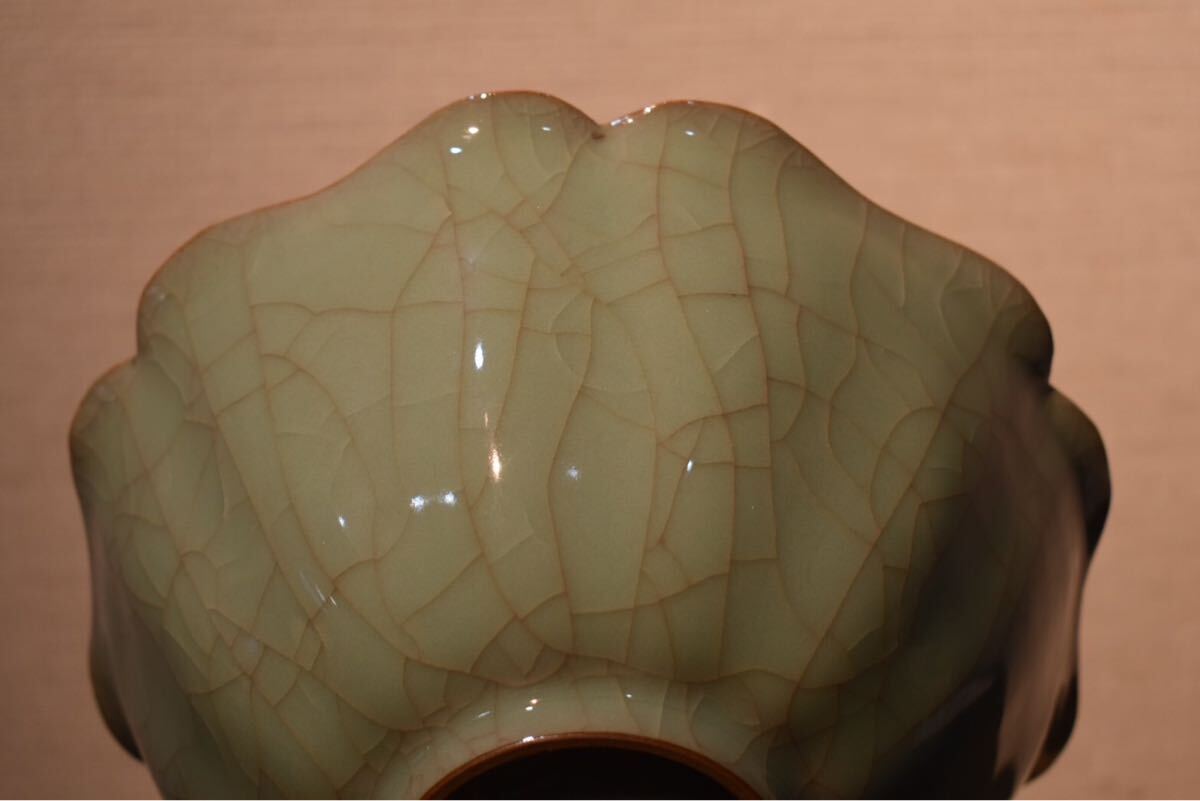 Yahoo!オークション - 【GE】E152【コレクター所蔵品】川瀬忍 青磁鉢 ...