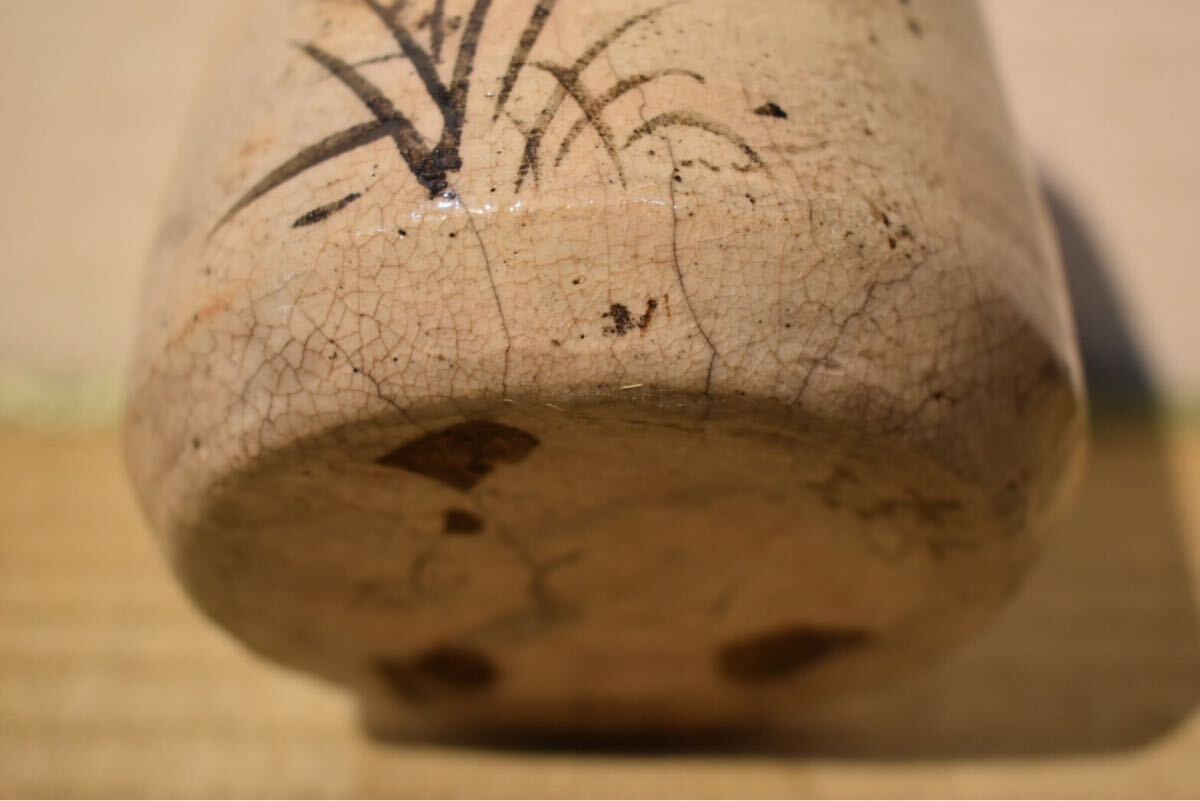 Yahoo!オークション - 【GE】M147【コレクター所蔵品】時代 織部徳利/...