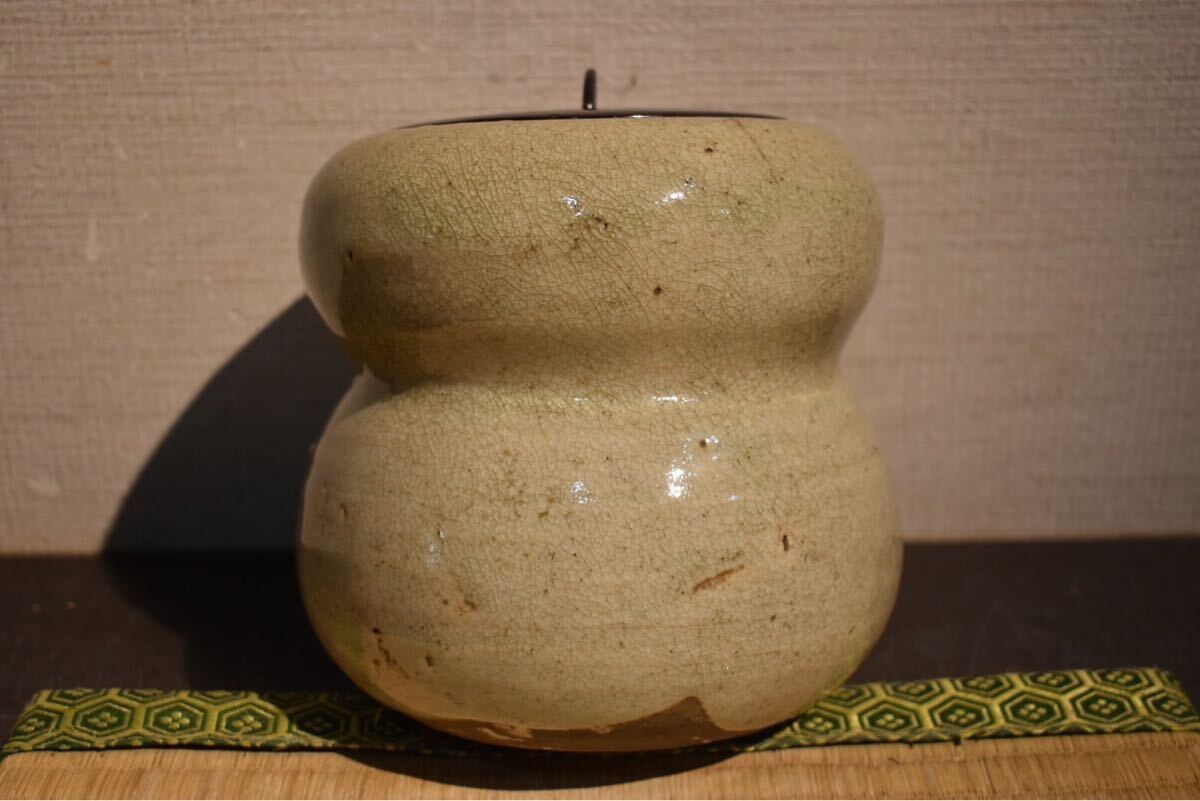 Yahoo!オークション - 【GE】Y232【コレクター所蔵品】時代 御深井水指...