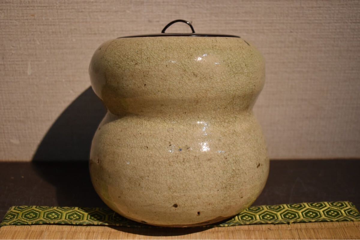 Yahoo!オークション - 【GE】Y232【コレクター所蔵品】時代 御深井水指...