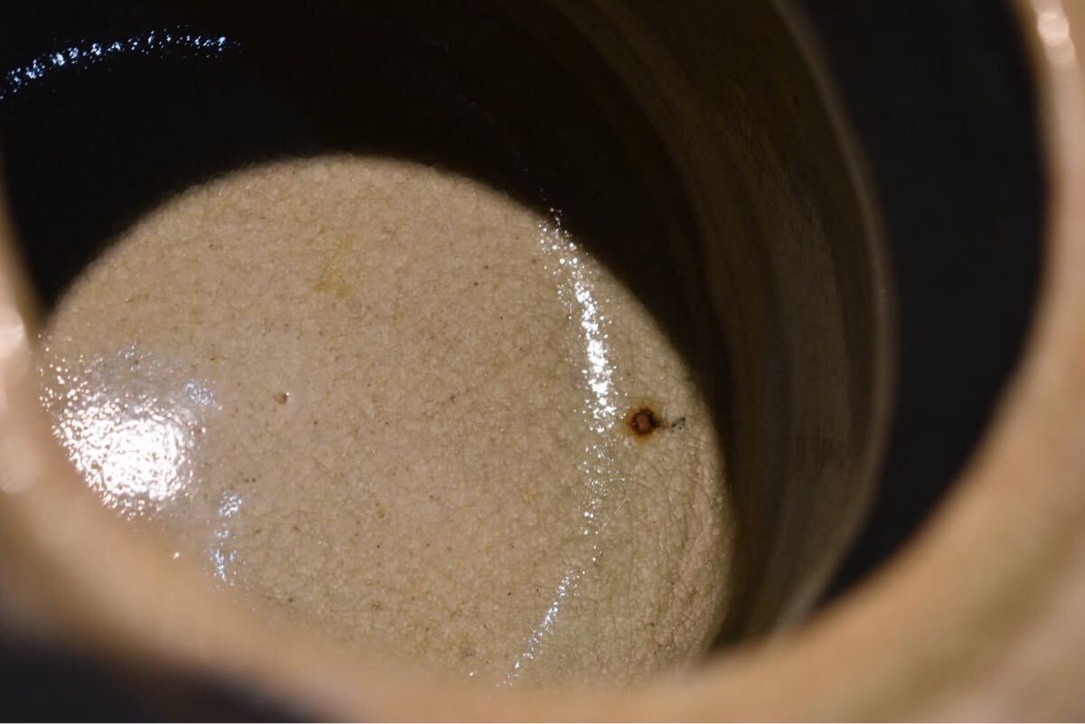 Yahoo!オークション - 【GE】Y232【コレクター所蔵品】時代 御深井水指...