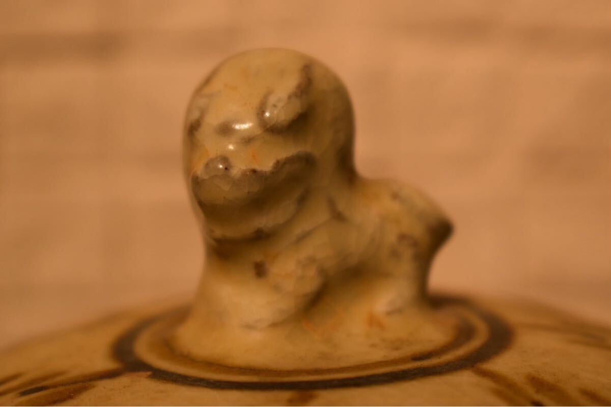 Yahoo!オークション - 【GE】M159【コレクター所蔵品】時代 龍紋蓋壷/...