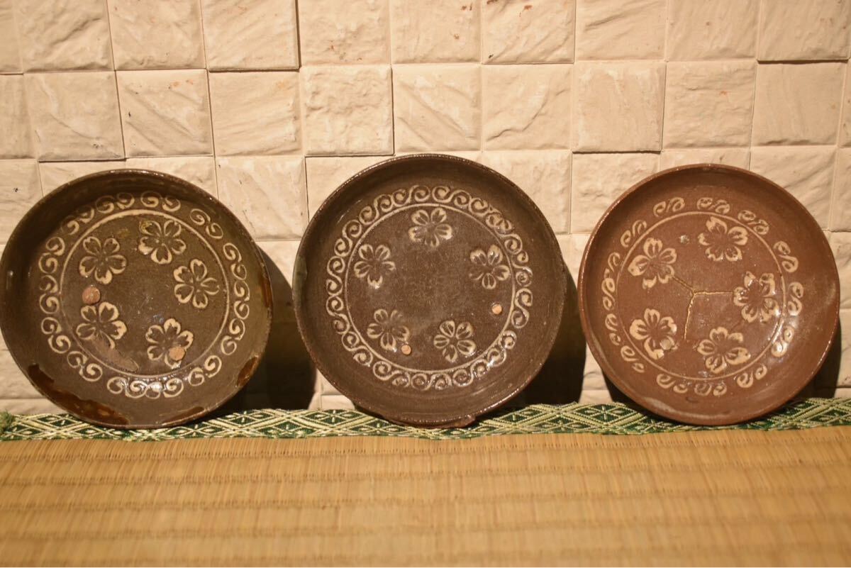 Yahoo!オークション - 【GE】M214【コレクター所蔵品】時代 八代焼三島...