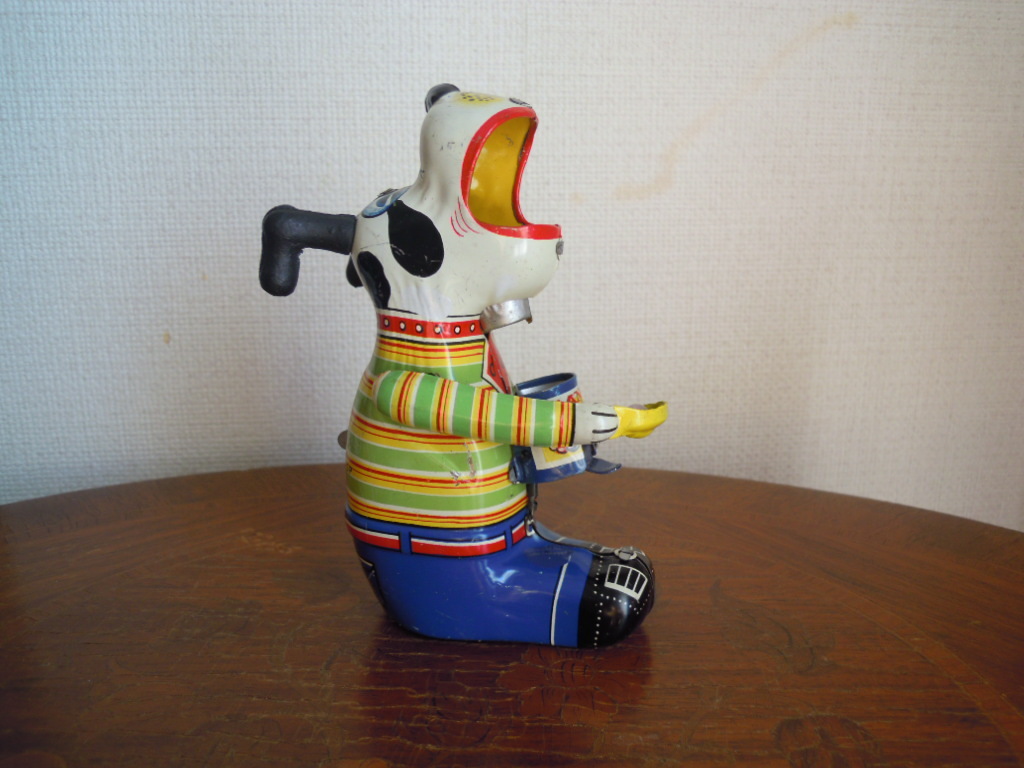 Yahoo!オークション - ブリキ ゼンマイ Candy Loving Canine T.P.S. ヴ...