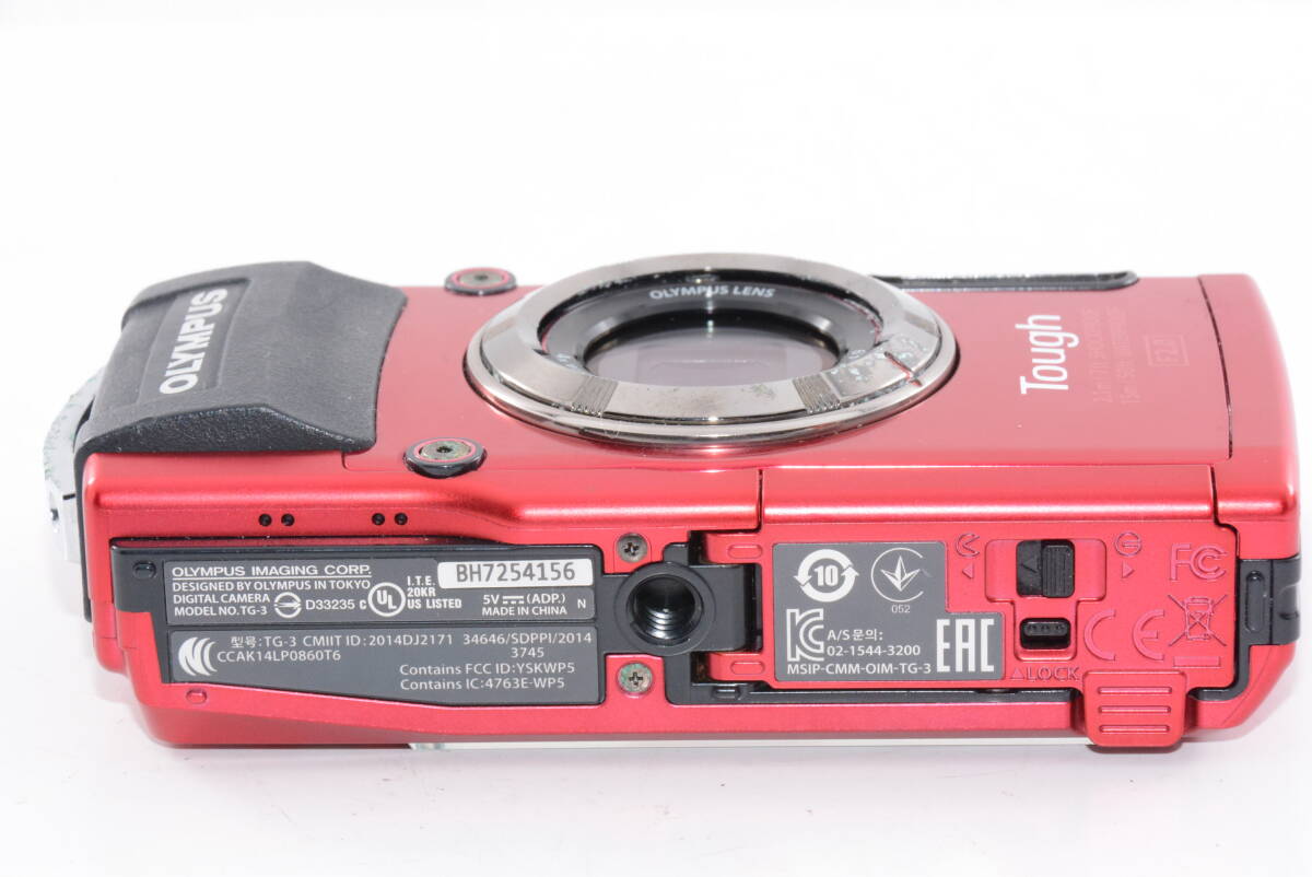 Yahoo!オークション - 【外観並級】オリンパス OLYMPUS TG-3 レッド #j...