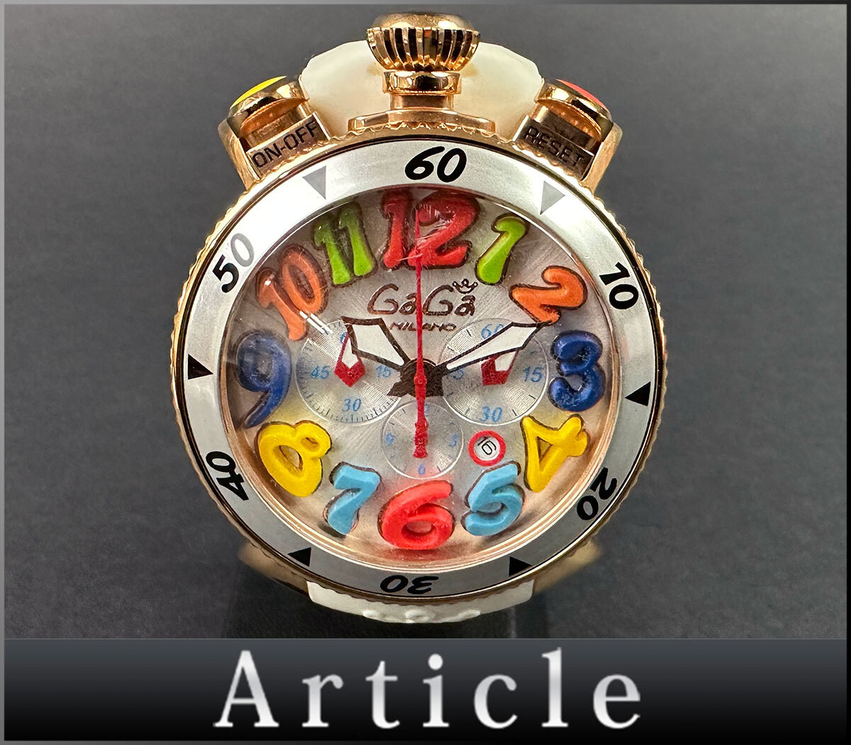 Yahoo!オークション - 210754 動作確認済 GaGa MILANO ガガミラノ マヌ...