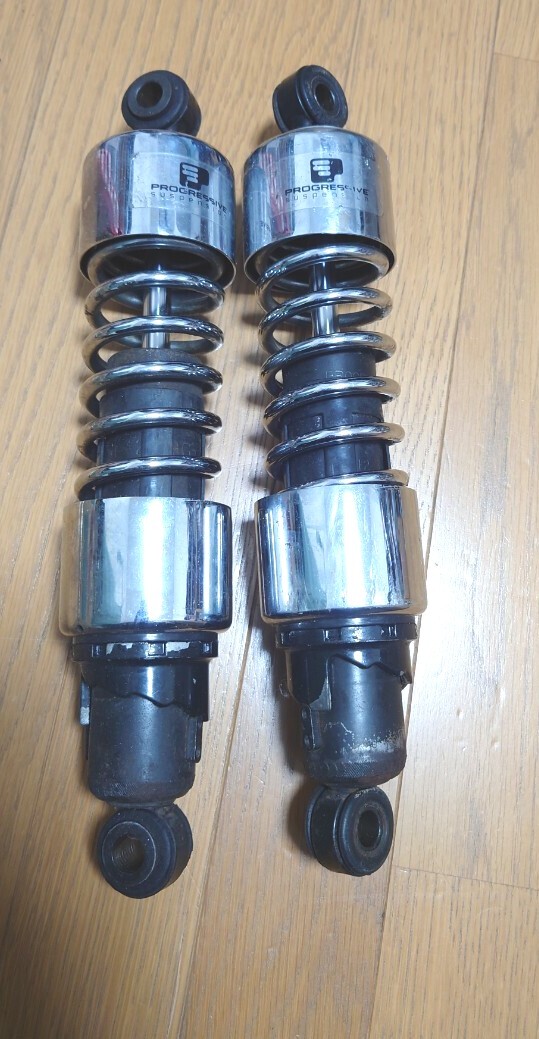 Yahoo!オークション - ハーレー プログレッシブ サスペンション