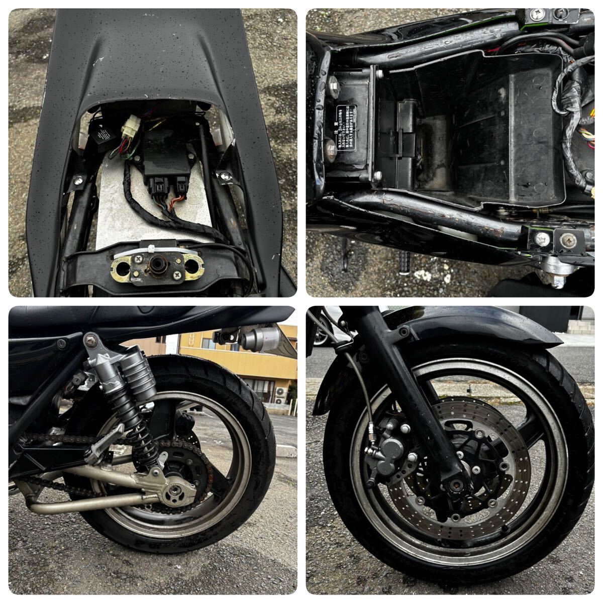 Yahoo!オークション - 再出品 現車確認可 平成7年 ZRX ZRX400 車検残有...