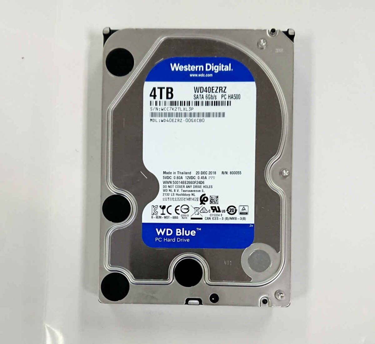 Yahoo!オークション - HDD 内臓ハードディスク 4TB WesternDigital WD4...