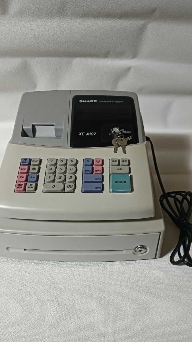 Yahoo!オークション - SHARP 電子レジスター xe-a127 ジャンク