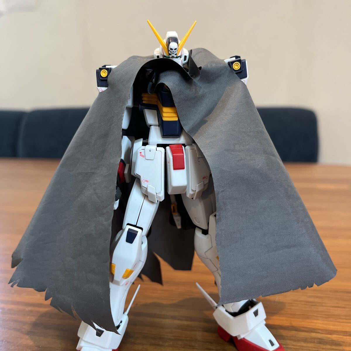 Yahoo!オークション - [組み立て済み・ジャンク]MG クロスボーンガン...