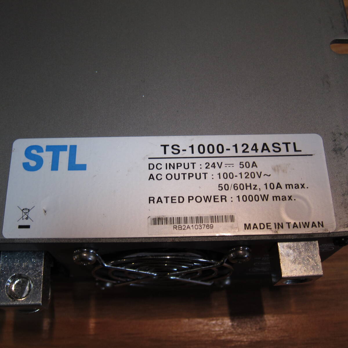 Yahoo!オークション - MEAN WELL TS-1000-124A 入力24V 1000W インバー...