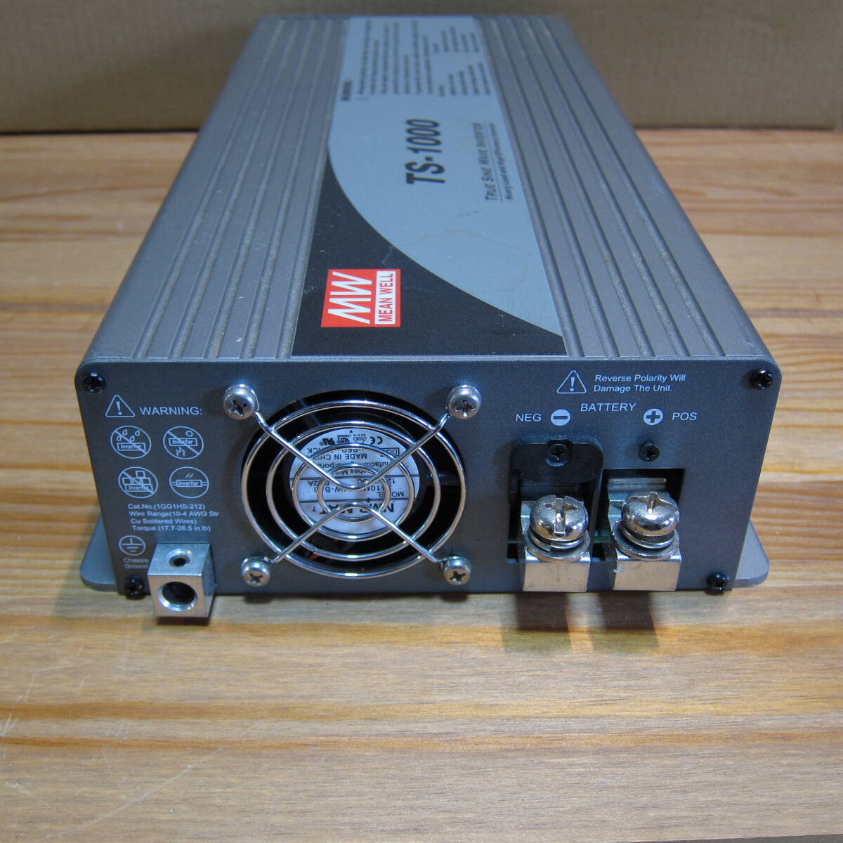 Yahoo!オークション - MEAN WELL TS-1000-124A 入力24V 1000W インバー...