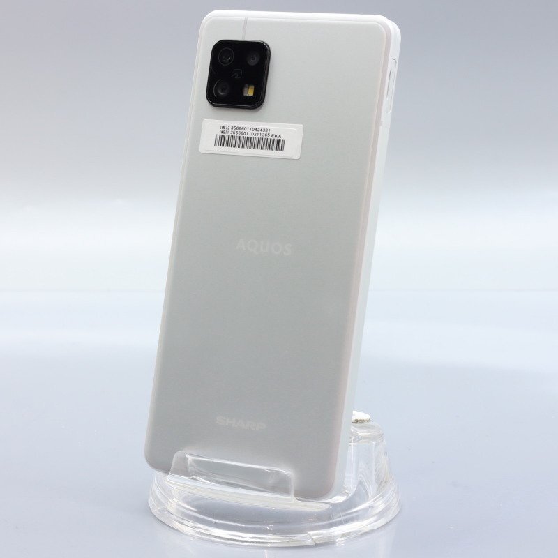 SHARP AQUOS sense6 64GB SH-M19 シルバー SIMフリー Joshin8658 1円開始(Android)｜売買されたオークション情報、yahooの商品情報を ...