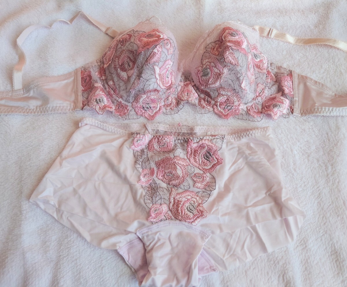 Yahoo!オークション - トリンプ製品（日本製） D80Lブラジャーショーツ...