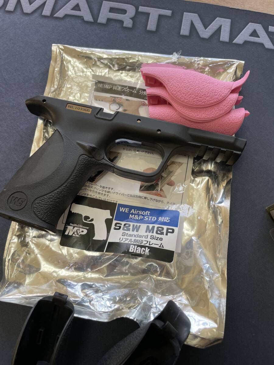 Yahoo!オークション - WE SWミリタリーポリスガスブローバックエアガン...