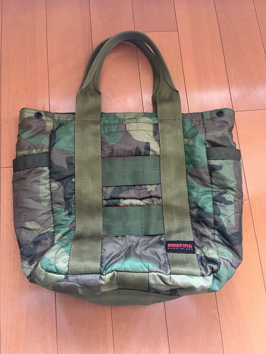 Yahoo!オークション - ブリーフィング 迷彩 トートバッグ