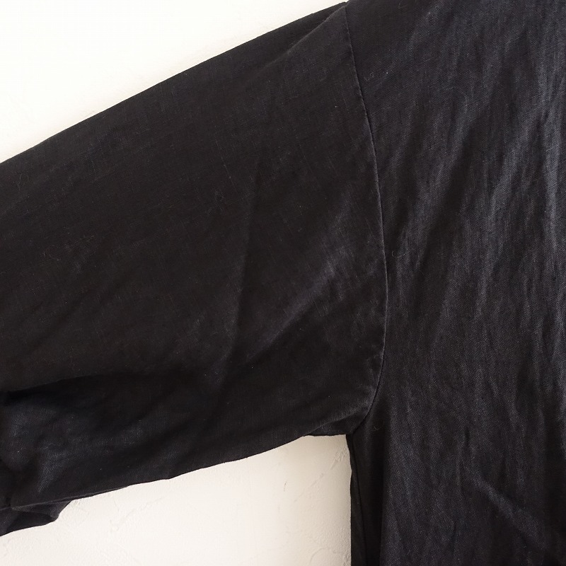 Yahoo!オークション - ゼロハチマブ 08 Mab リネンノーカラー切替えタ...