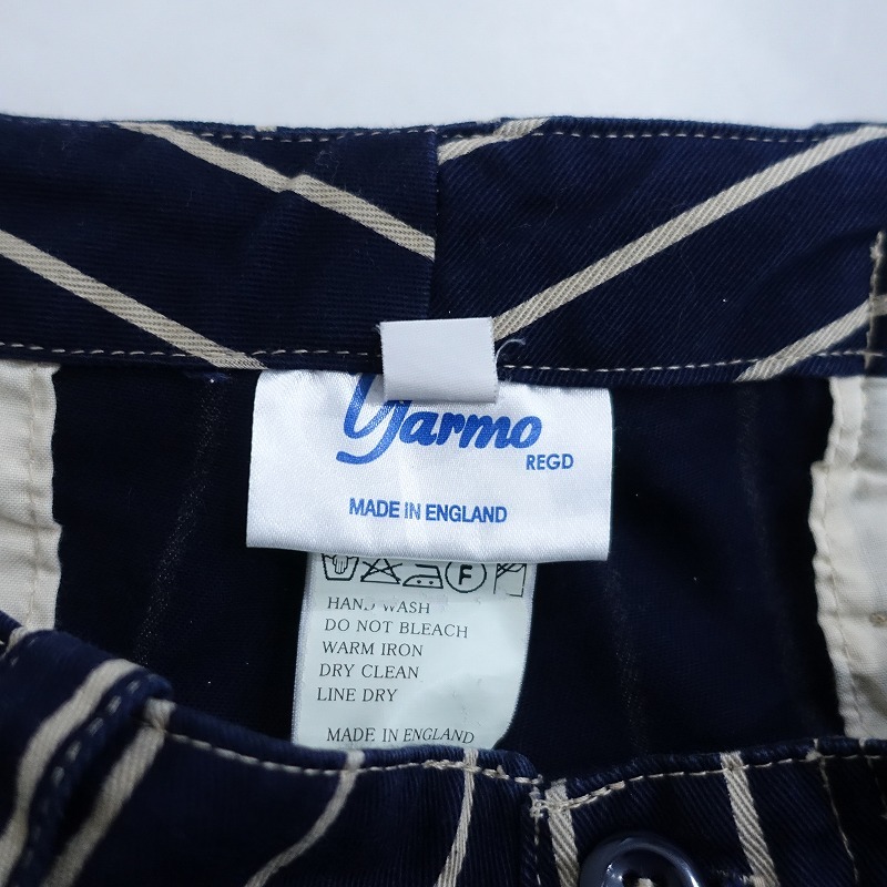Yahoo!オークション - 【定価2.9万】ヤーモ Yarmo Bucher Stripe バッ...