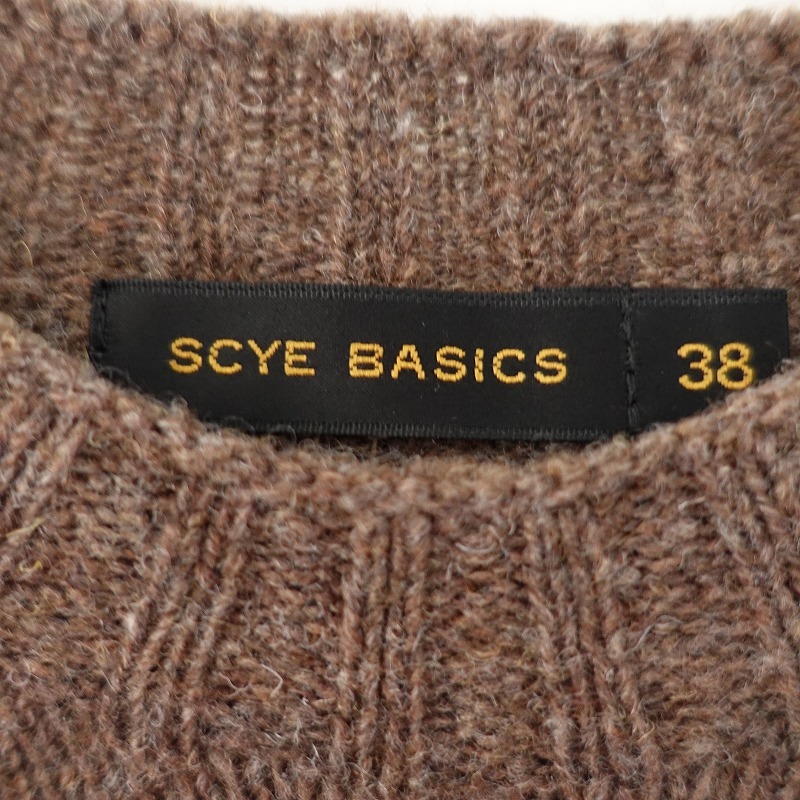 Yahoo!オークション - サイベーシックス SCYE BASICS Shetland Wool Cr...