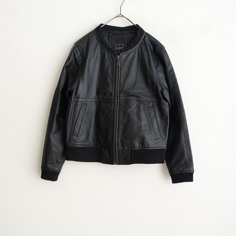 Yahoo!オークション - JTP LEATHER レザージャケット アウターブラック...