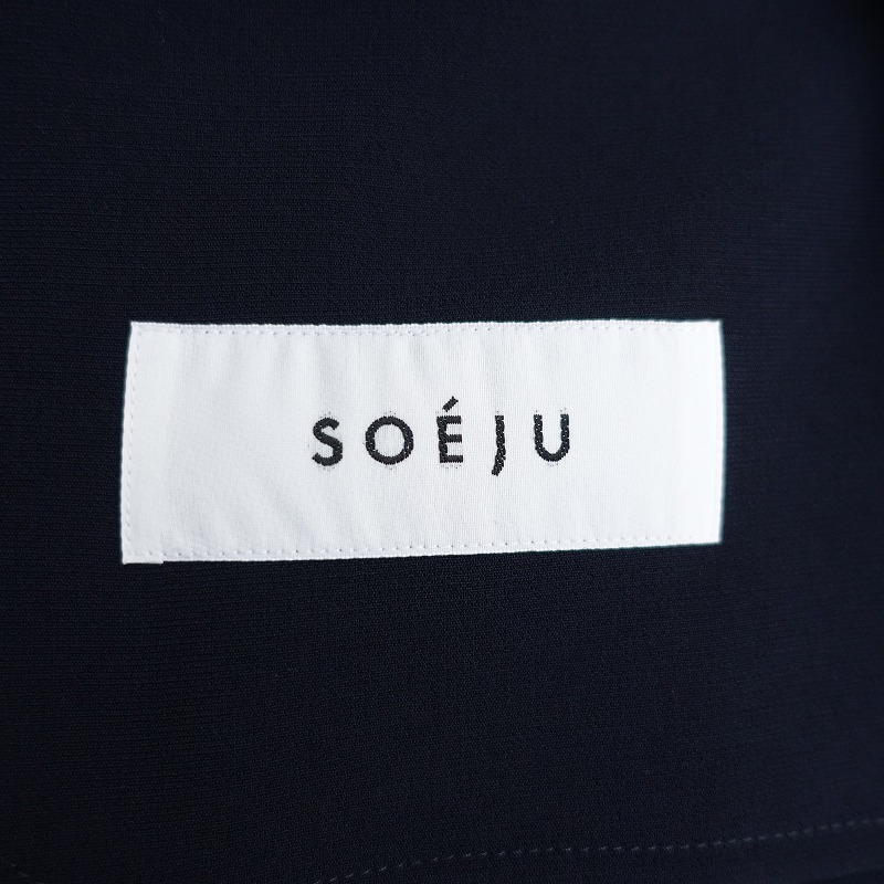 Yahoo!オークション - 【美品】ソージュ SOEJU ノーカラージャケット L...