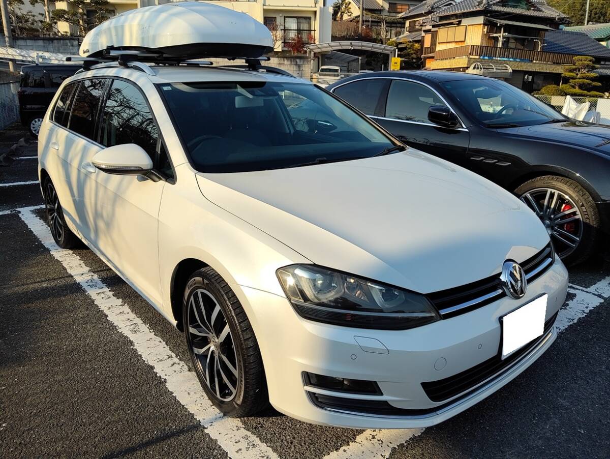 Yahoo!オークション - H26年9月登録 VWゴルフヴァリアント TSIハイライ...