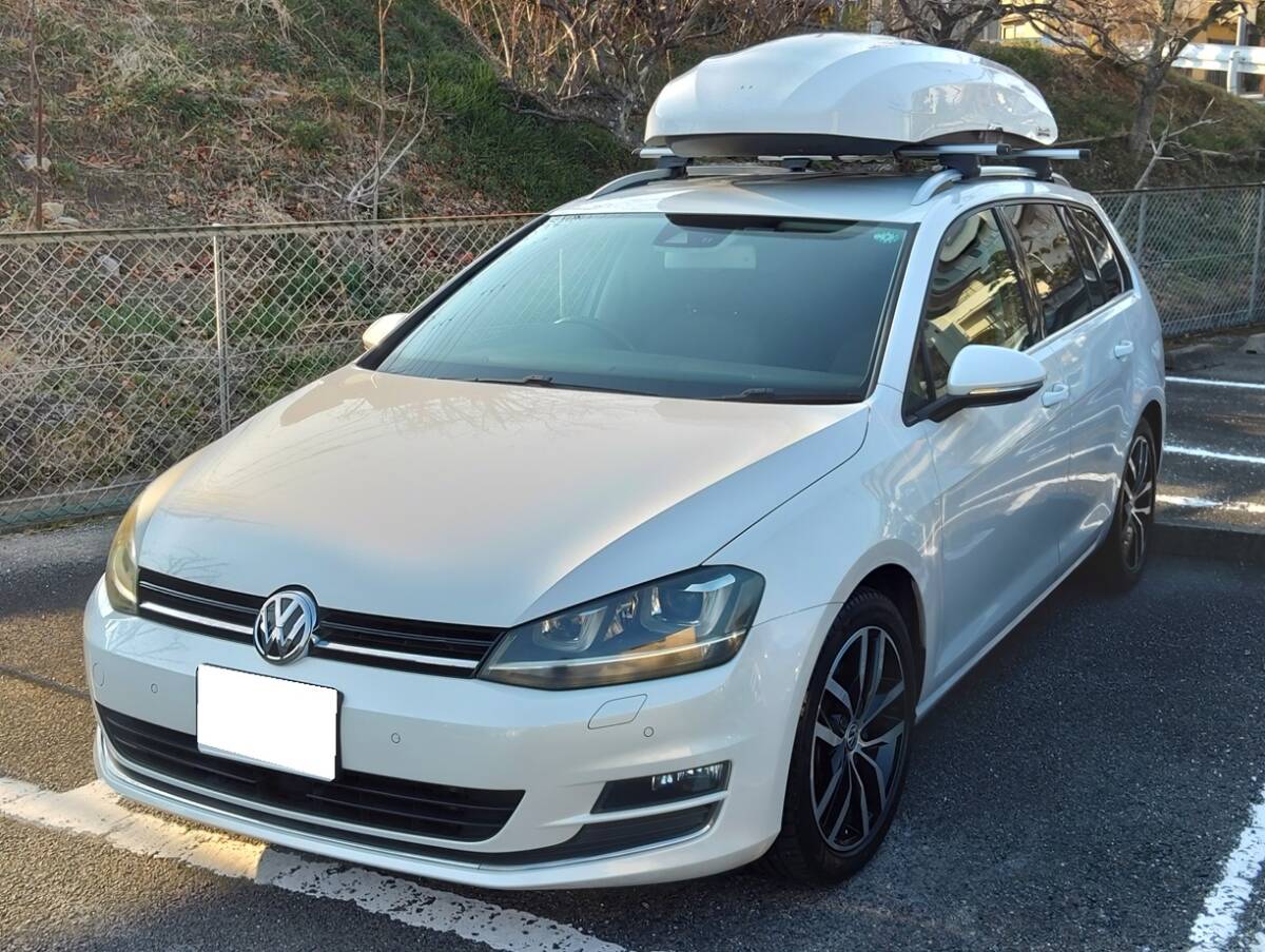 Yahoo!オークション - H26年9月登録 VWゴルフヴァリアント TSIハイライ...