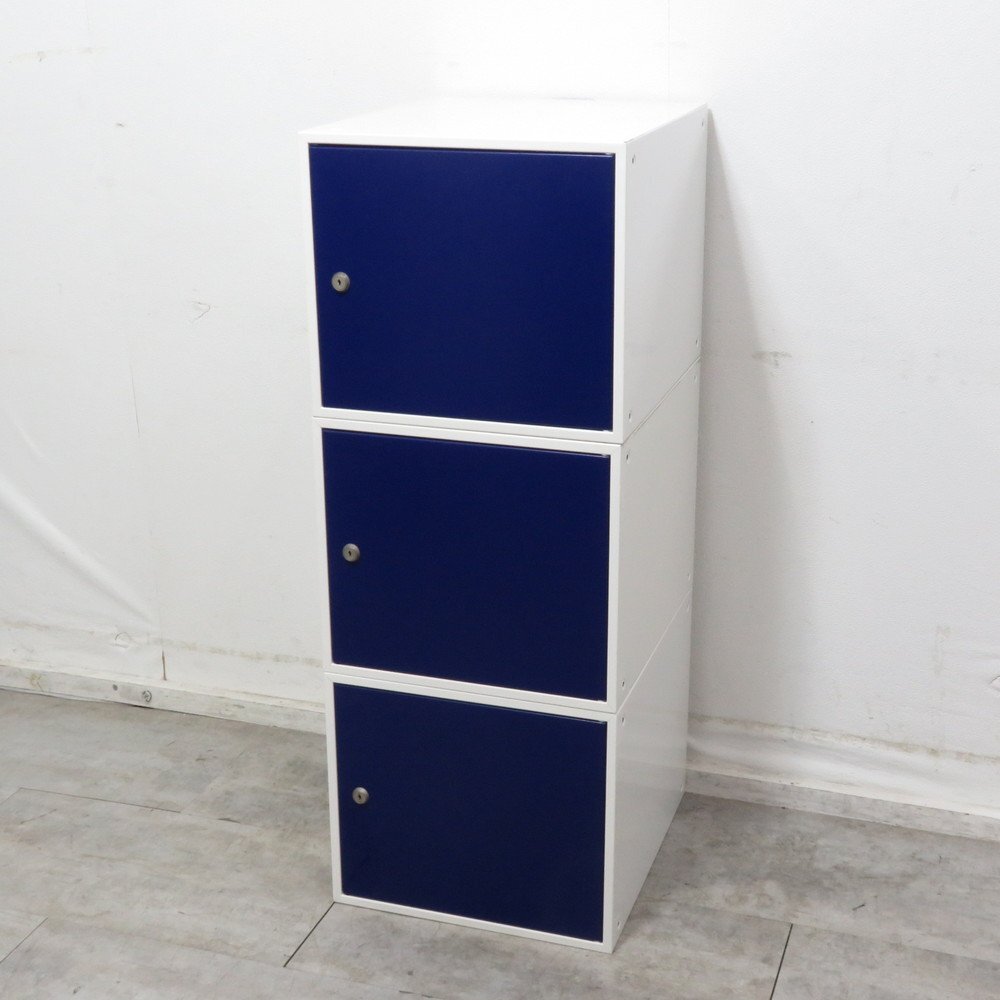 Yahoo!オークション - Ceha チェハ スタッキングスチールロッカー 鍵付...