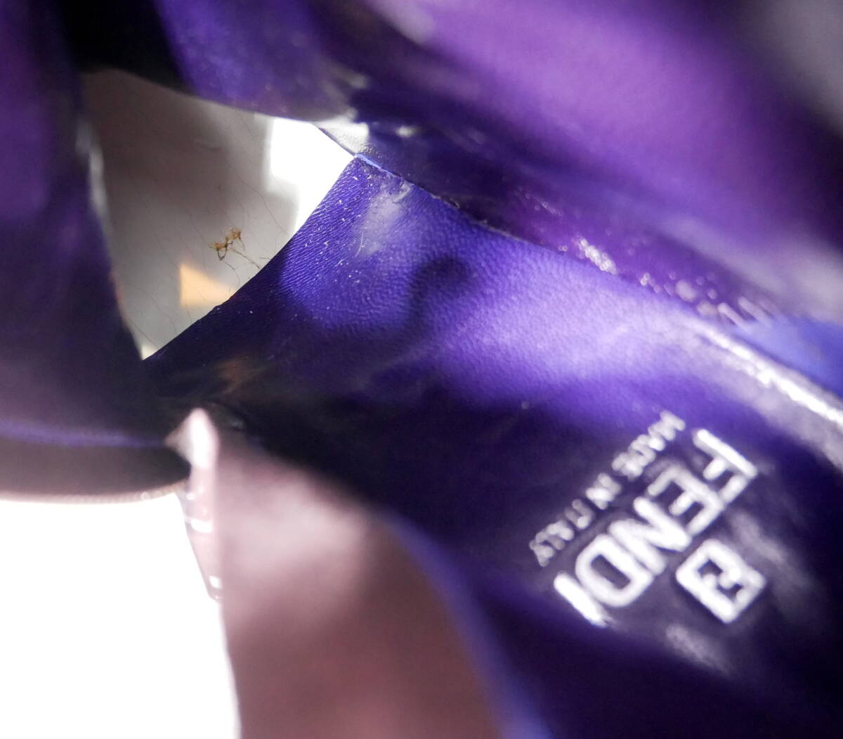 Yahoo!オークション - (R702-H260) FENDI フェンディ ポインテッド ウ...