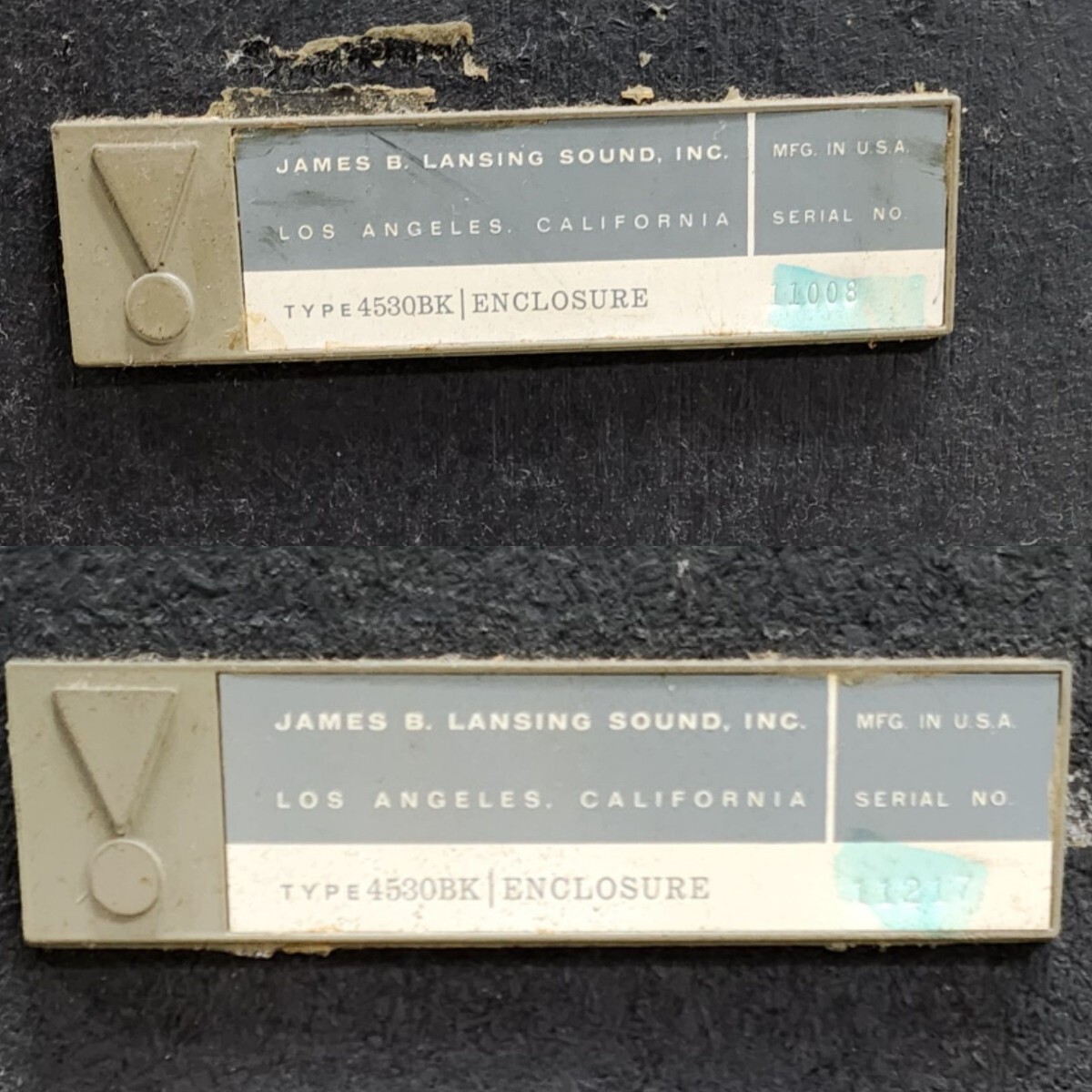 Yahoo!オークション - ジャンク JBL 4530BK/3110 スピーカーペア エン...