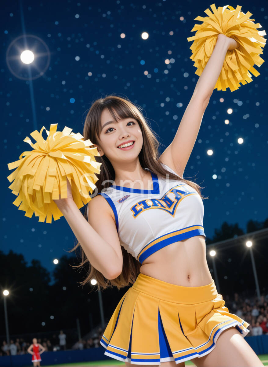 高画質 アート 美女 セクシー チアガール ランジェリー グラビア モデル かわいい 綺麗 美人 グラビア モデル AI A4 ポスター n0113 :: Yahoo!Auction ...