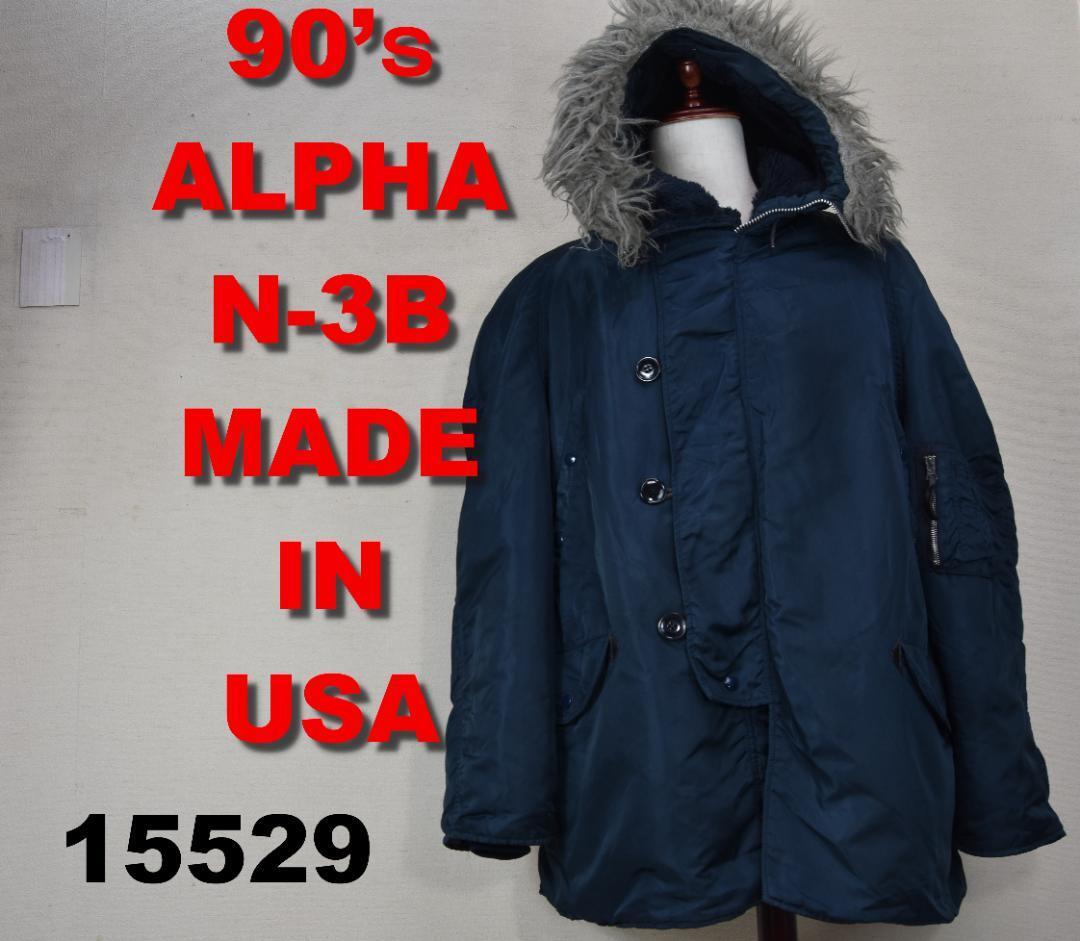 Yahoo!オークション - 90’s N3B アルファ USA製 15529 IDEALジッパー...
