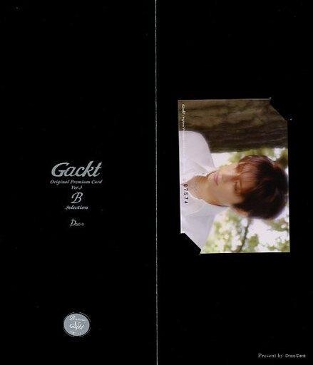 Yahoo!オークション - 中古コレクションカード(男性) Gackt/横型・バス...