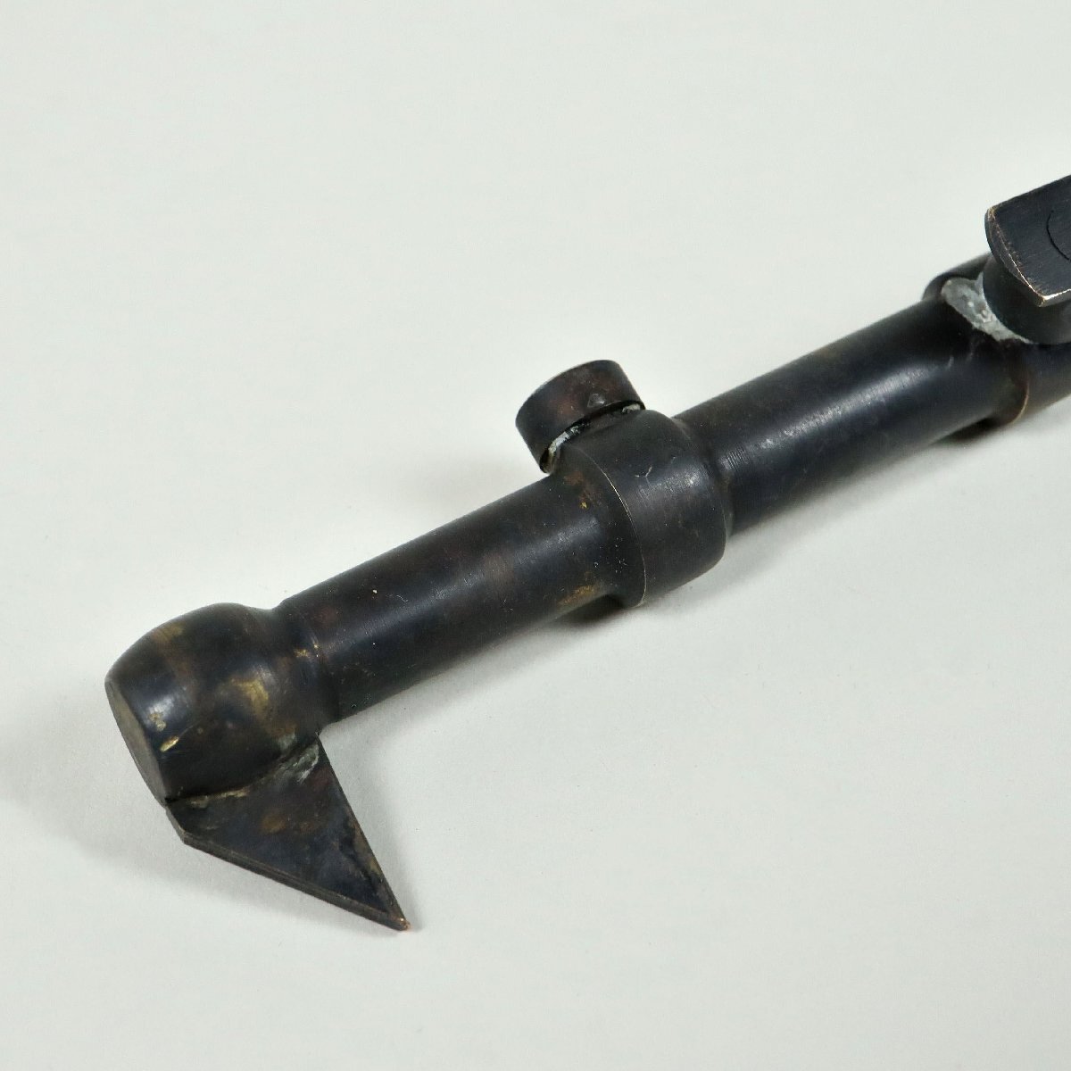 珍品 古作 鳶口型煙管 喧嘩煙管 キセル 喫煙具 骨董品 美術品 珍品 古作 鳶口型煙管 喧嘩煙管 キセル 喫煙具 骨董品 美術品