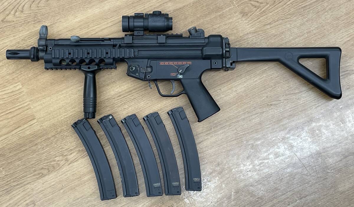 Yahoo!オークション - 384d 東京マルイ H& K MP5 R.A.S. スタンダー...