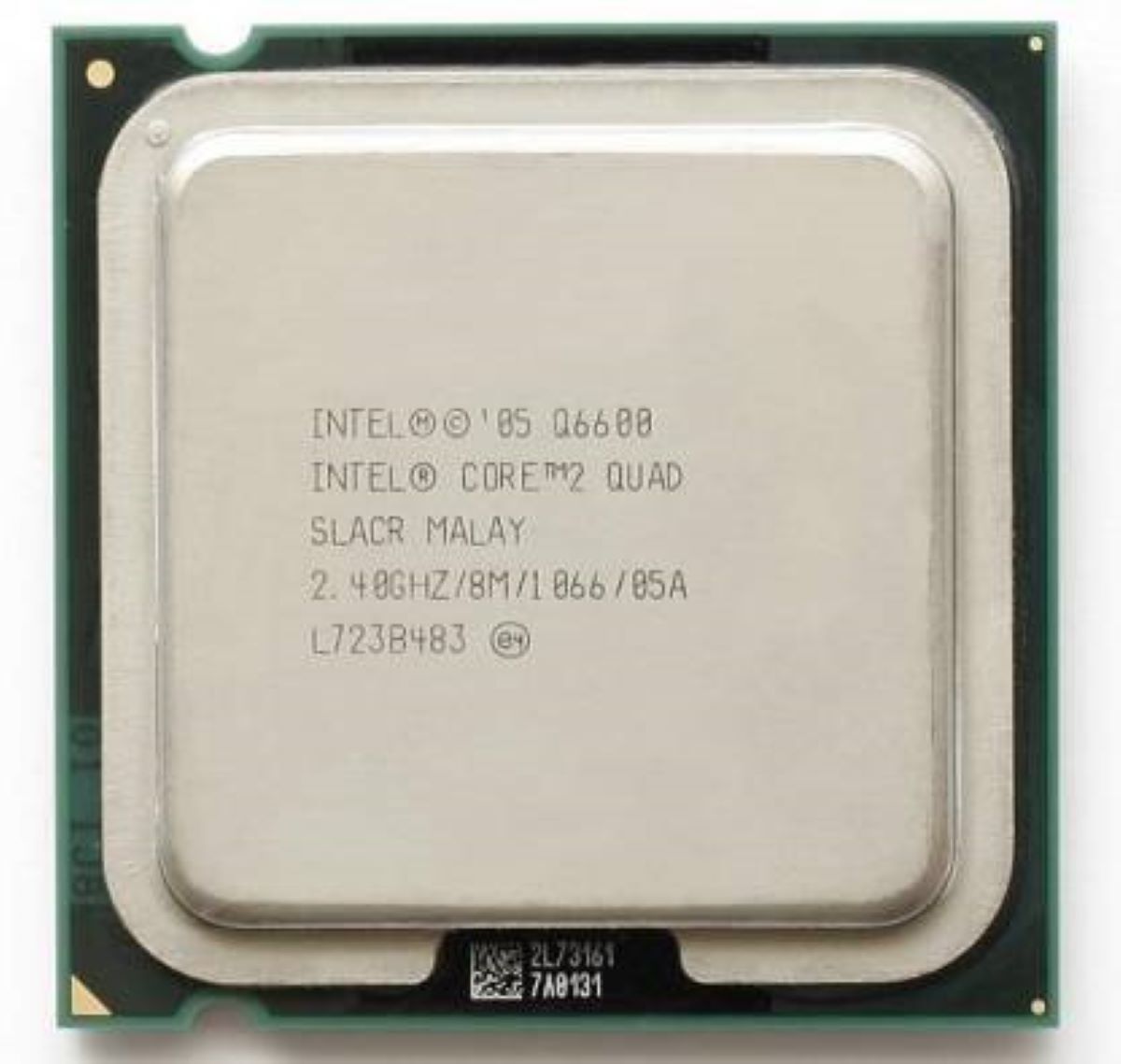 Yahoo!オークション - Intel Core 2 Quad Q6600 SL9UM 4C 2.4GHz 4MB 1...