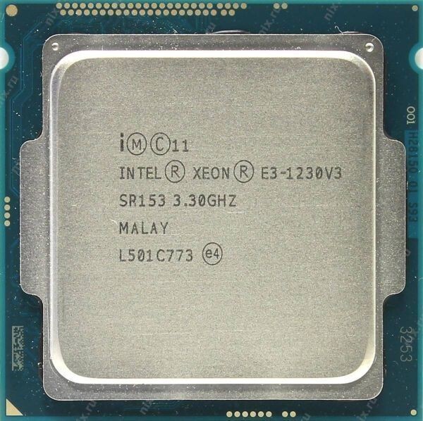 Yahoo!オークション - Intel Xeon E3-1230 v3 SR153 4C 3.3GHz 8MB 80W...