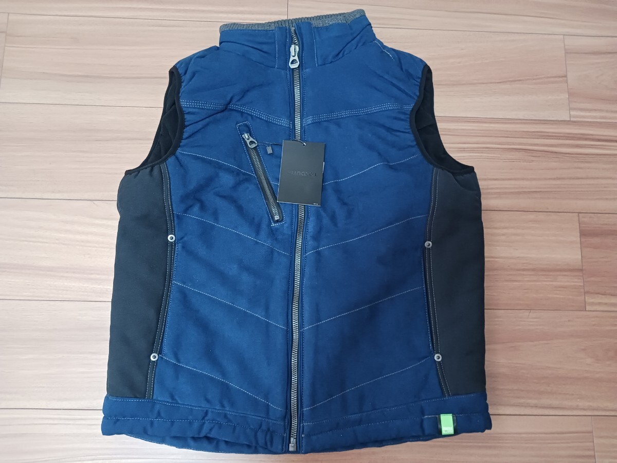 Yahoo!オークション - 2927 TAKAYA防寒ベストGC-5102インディゴ4Lサイ...