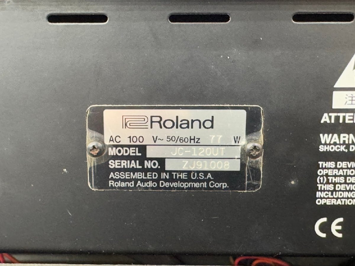 Yahoo!オークション - 【 C 】1449 Roland JC-120UT ギターアンプ ロー...