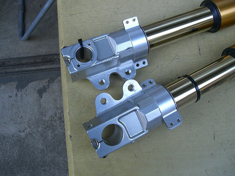 Yahoo!オークション - オーリンズ 倒立フォーク FG43初期 ドゥカティ91...