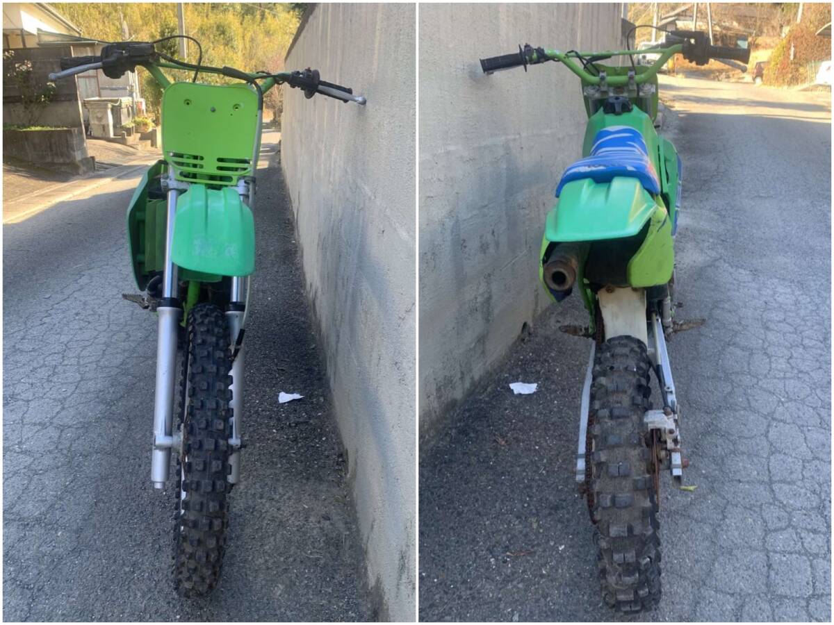 Yahoo!オークション - カワサキ KX80 KX080P 実働 モトクロス オフロー...